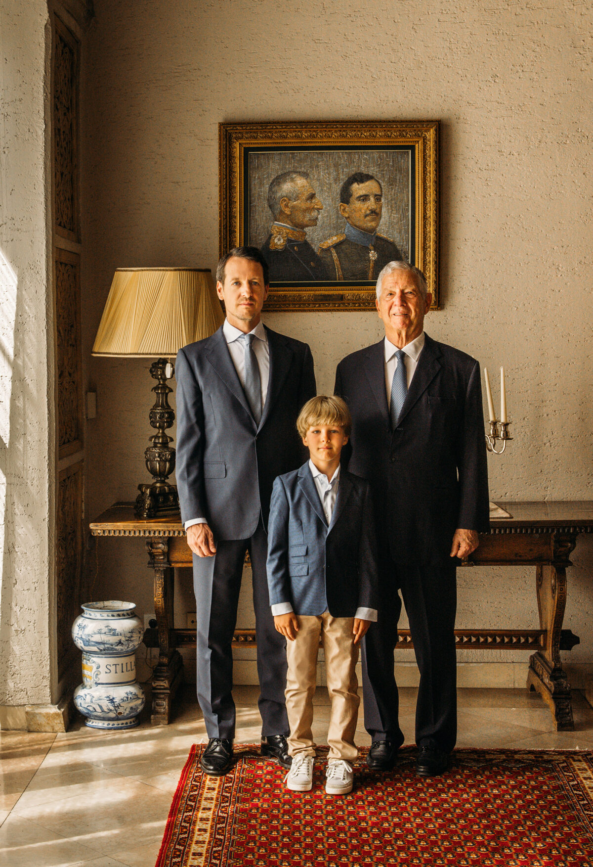 TRH Prince Peter, Prince Philip and Prince Alexander - The Royal Family ...