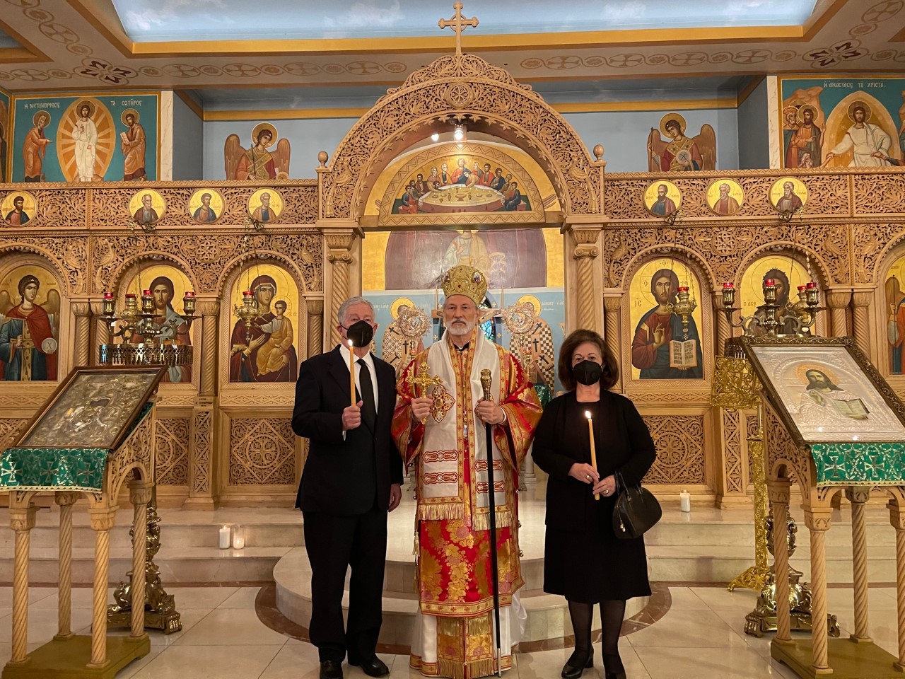 CROWN PRINCE ALEXANDER AND CROWN PRINCESS KATHERINE ATTENDED MEMORIAL ...